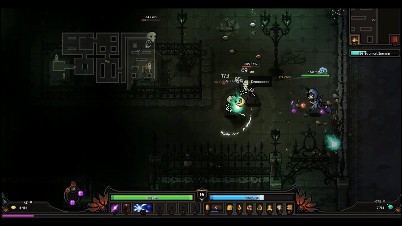 Slomancer Gameplay | 2D Action-RPG Dungeon Crawling game - YouTube