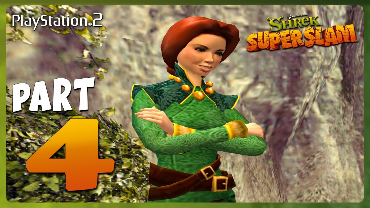 Shrek SuperSlam (PS2) Part 4 'Story: Iron Donkey' HD Walkthrough - No ...