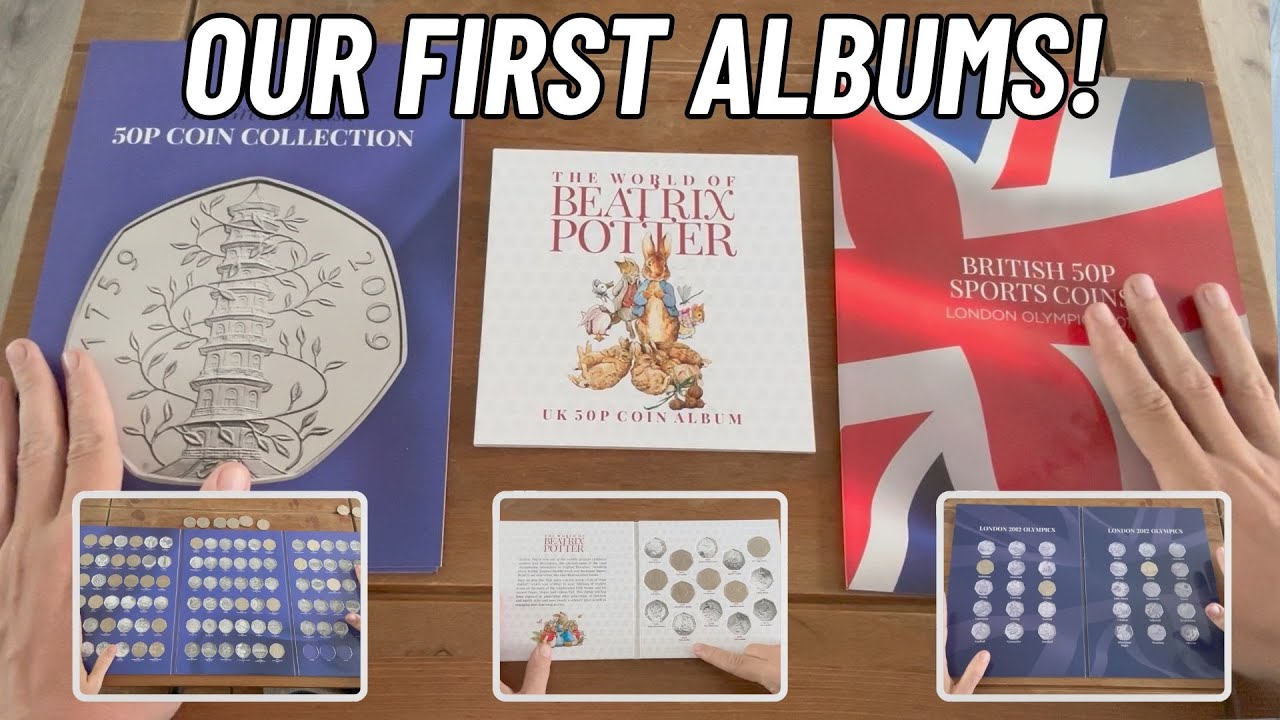 My First 50p Coin Albums Reviewing Three Amazing Collections! - YouTube