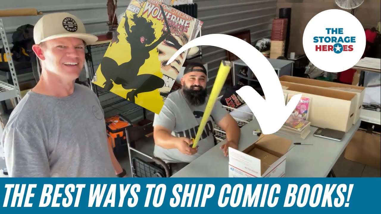 The Best Ways to Pack and Ship Comic Books! - YouTube