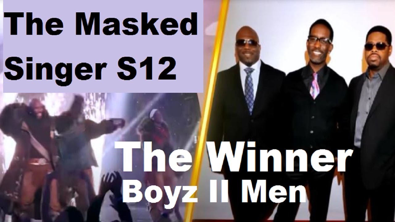 The Masked Singer Season 12 Winner is BOYZ II MEN - Congratulations ...
