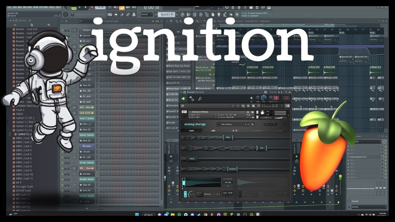 How I produced "ignition" in FL STUDIO | Trap Instrumental - YouTube