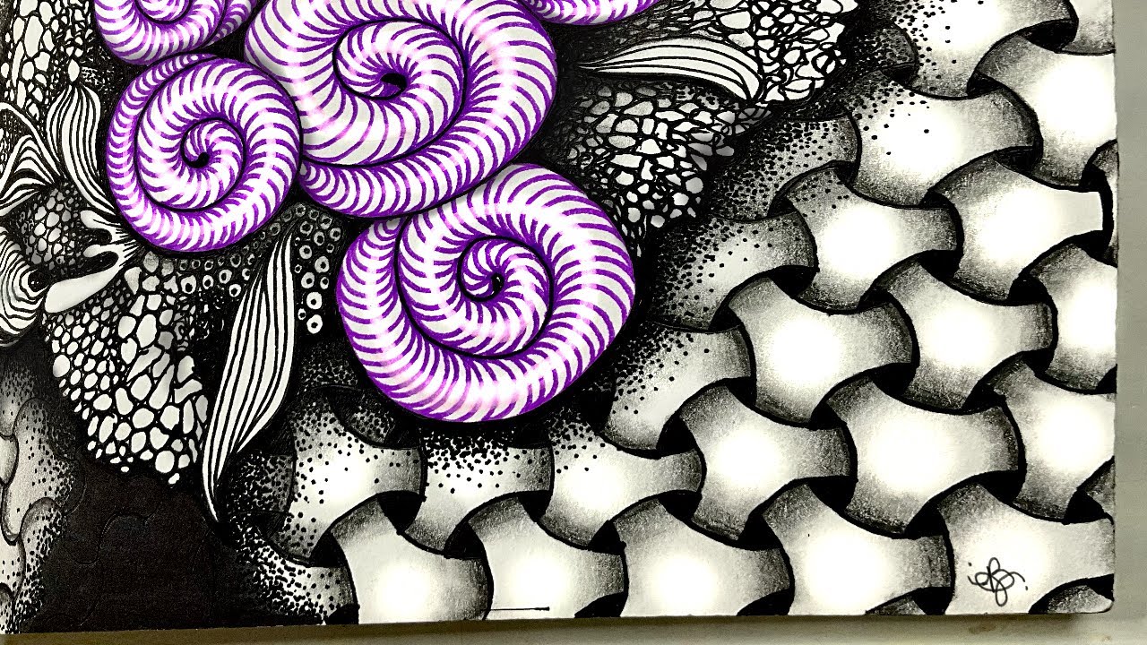 Making A Tesselation Draw With Me Youtube