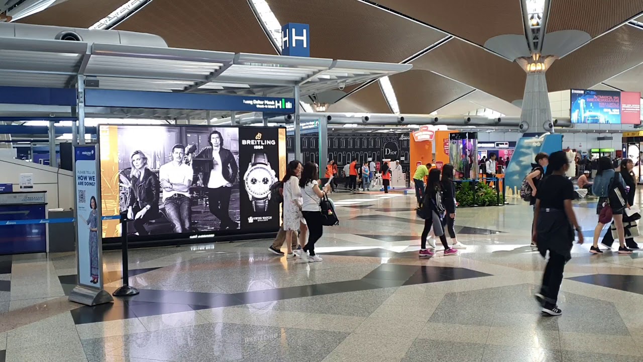 KLIA Main Terminal Building - YouTube