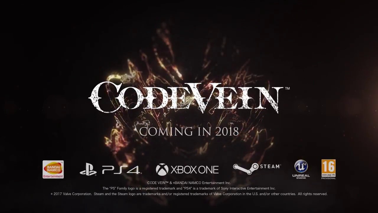 Code Vein PS4 XB1 PC Blood Beads TGS 2017 Trailer - YouTube