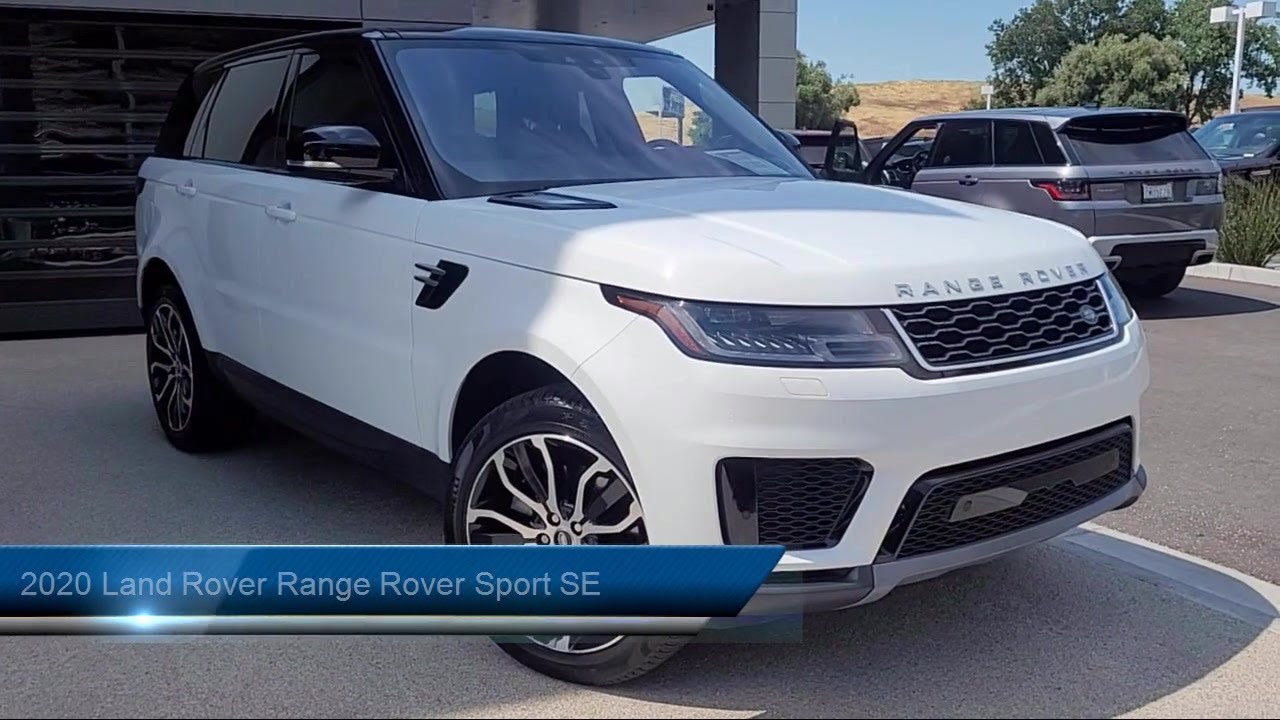 2020 Land Rover Range Rover Sport SE Sport Utility Livermore Pleasanton ...