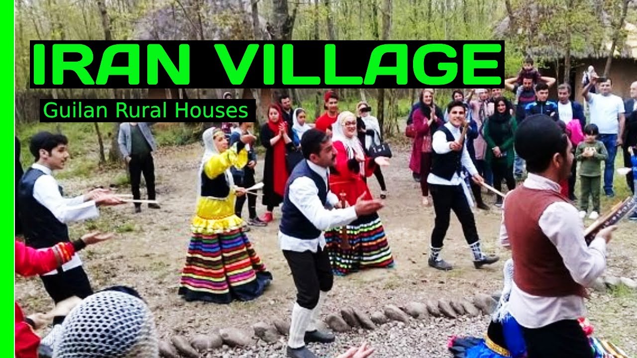 Iran North Life Rural Wooden Houses Walking Tour Guilan IRAN ایران ...