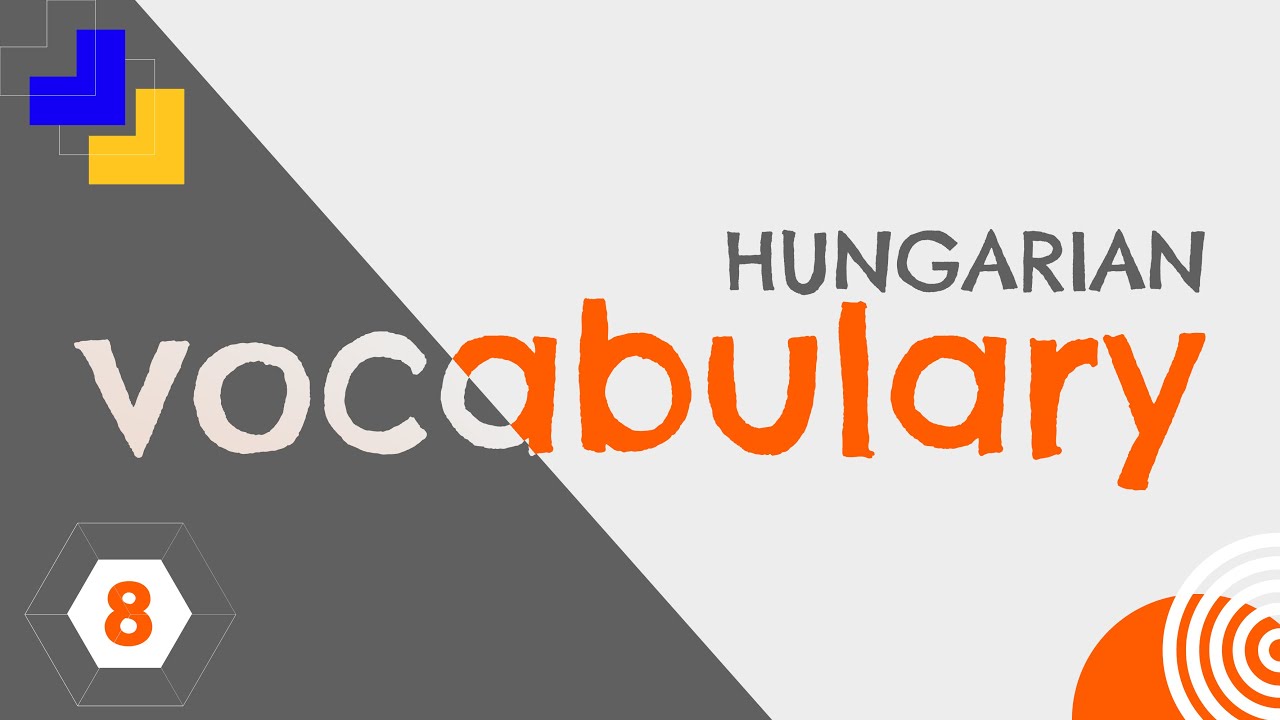 Learn Hungarian Vocabulary | Lesson 8 - Animals - YouTube