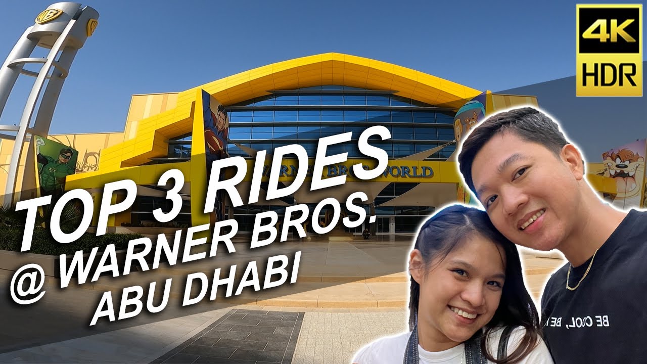 Top 3 Thrilling Rides At Warner Bros. Abu Dhabi | Everything You Need ...