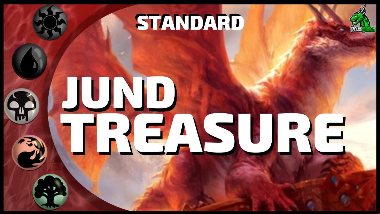 ⚫🔴🟢 JUND TREASURE Standard Deck Gameplay VOW |MTG Arena | Magic Arena ...