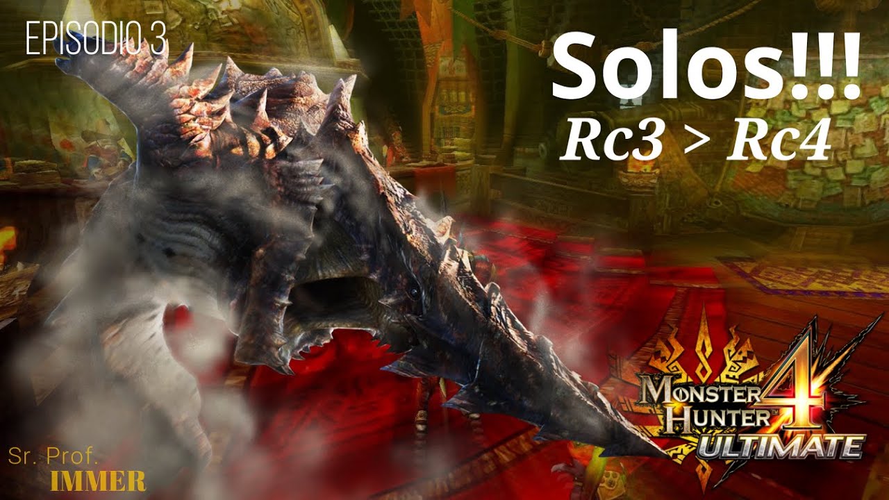 Dah'ren Mohran [Ep. 3] Gremio - Rc3 (N3DS) - Monster Hunter 4 Ultimate ...