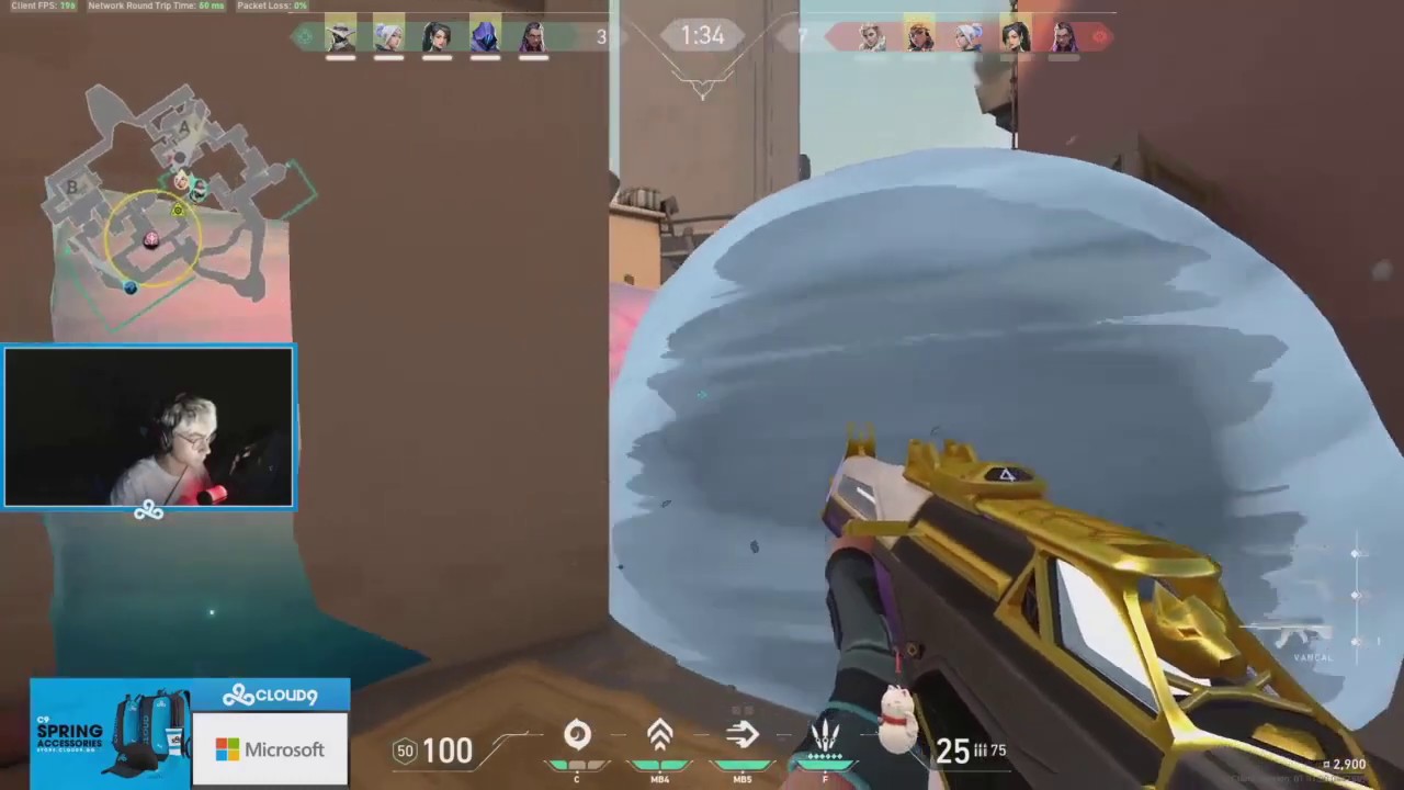 TENZ CURSHES with his MAIN AGENT vs TOP PRO PLAYERS [FULL VALORANT ...