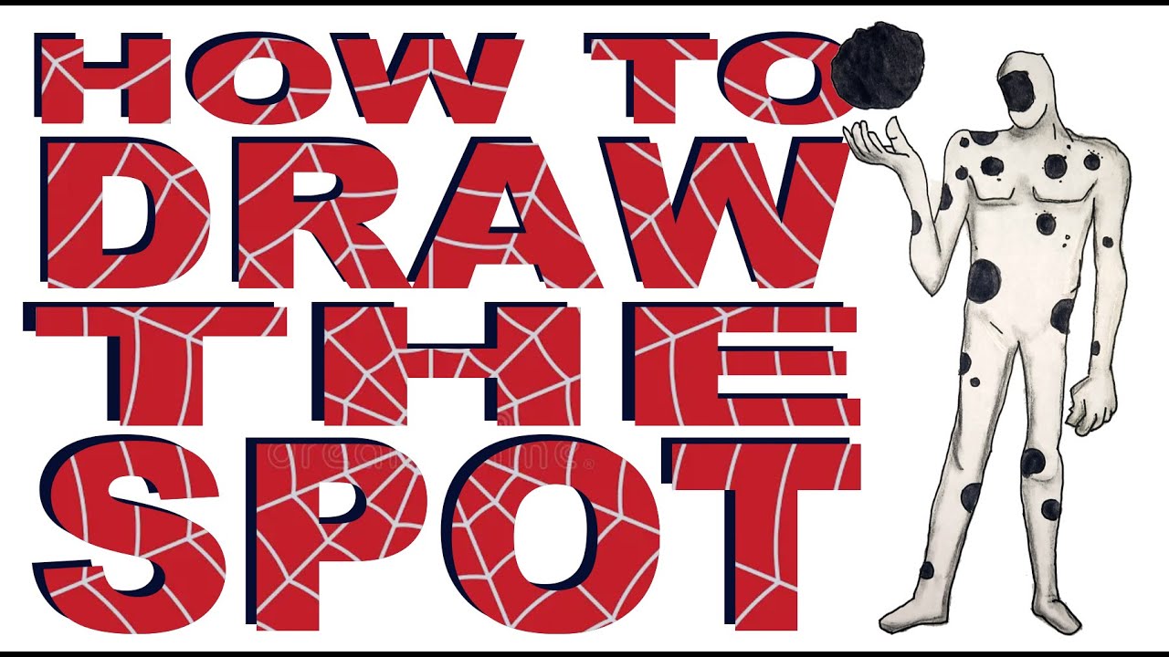 How to draw The Spot (Across the Spiderverse) - YouTube
