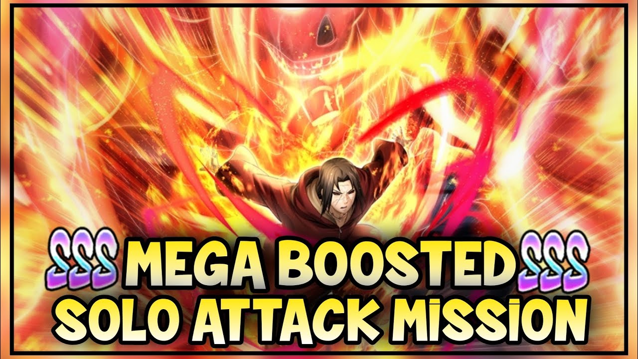 Mega Boosted Edo Itachi Solo Attack Mission Showcase - SSS Pow | Naruto ...