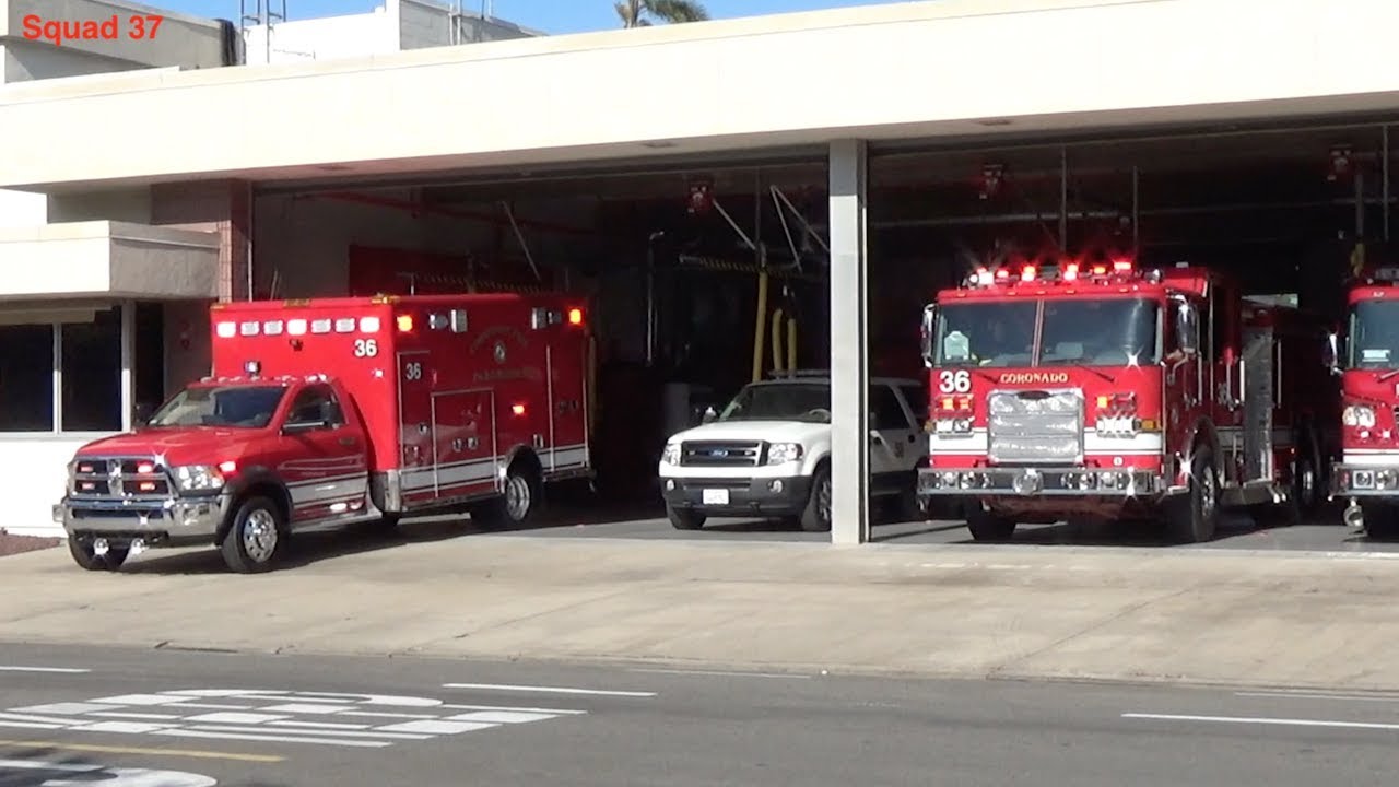 Coronado Fire Responding - YouTube