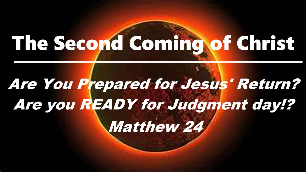 The Second Coming of Jesus Christ | 25.07.2023 - YouTube