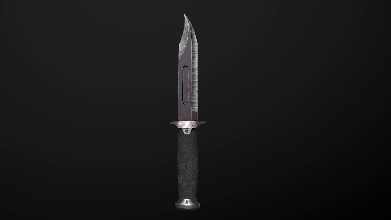Israeli Combat Knife Model - YouTube