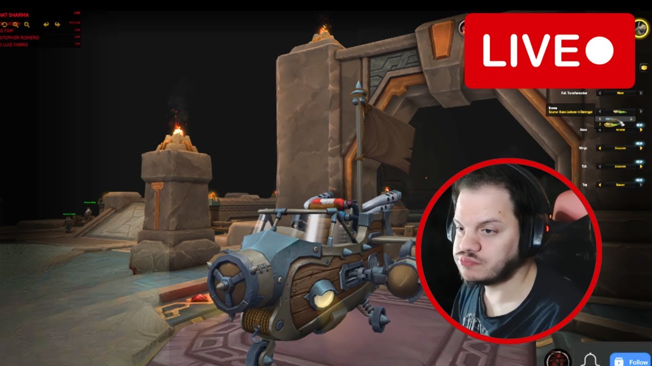 "Epic Raids and Legendary Adventures in World of Warcraft - Live with ...