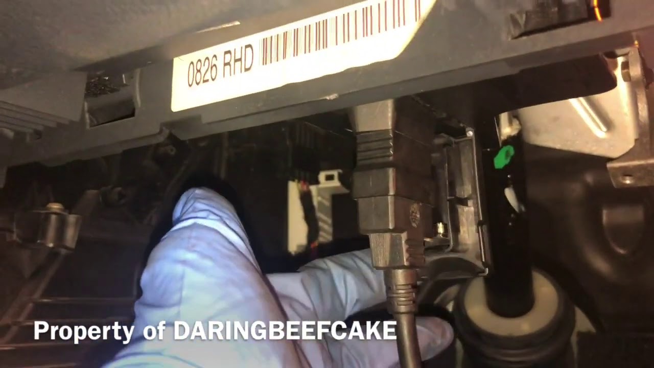 Mini Cooper 2004 OBD2 port location - YouTube