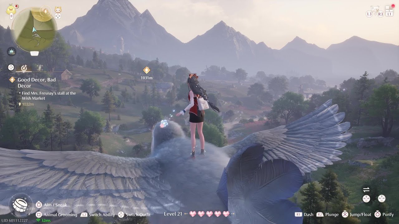 Infinity Nikki Dress 015 - That's a big bird! - YouTube