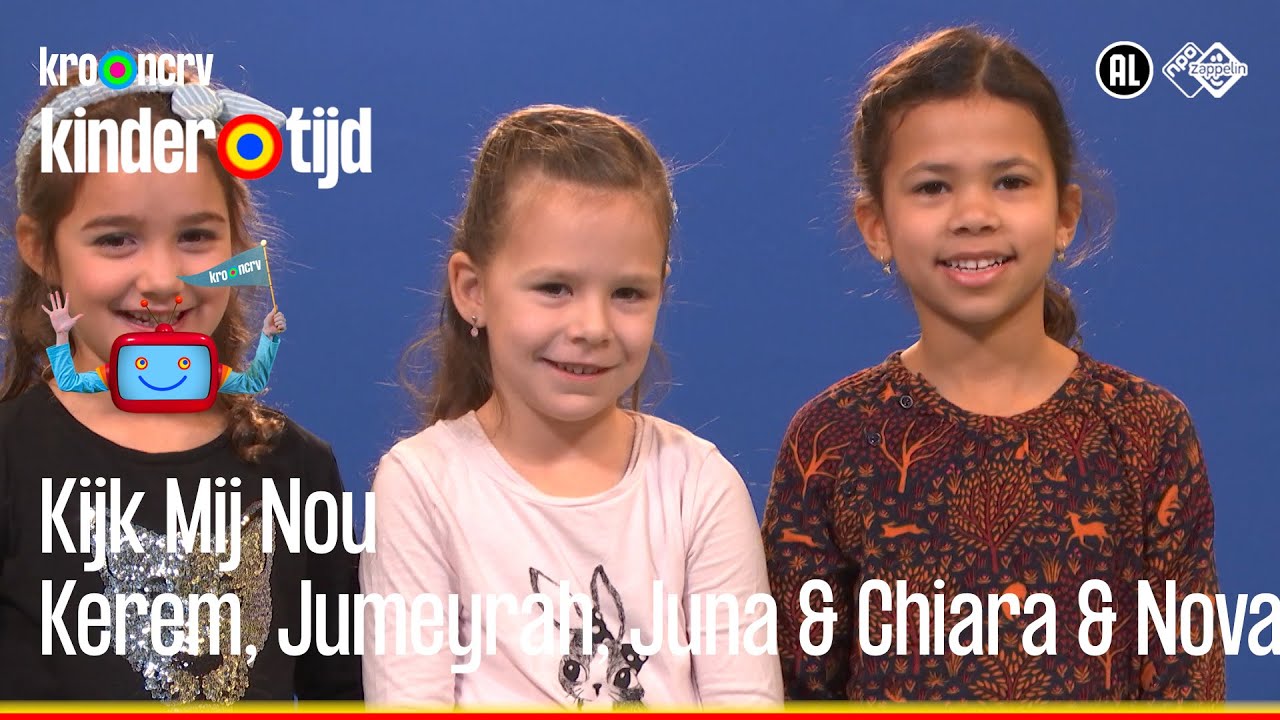 👀 Kijk mij nou - Kerem, Jumeyrah, Juna & Chiara & Nova (Kindertijd KRO ...