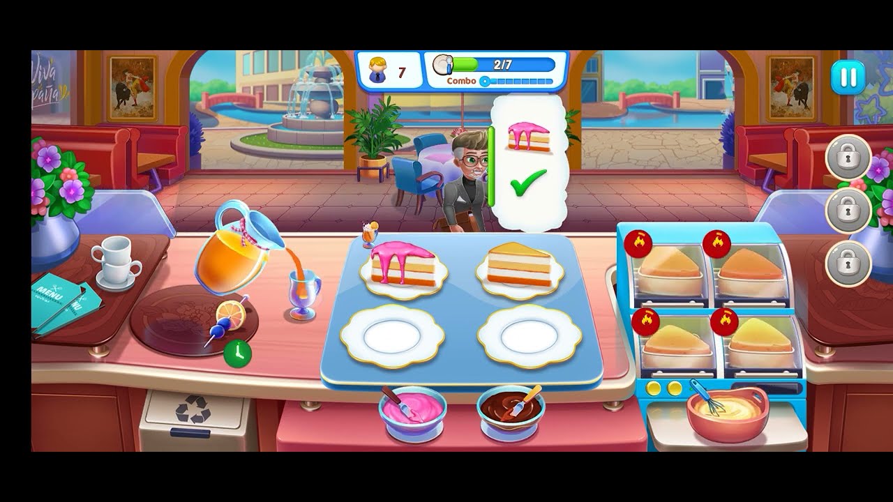 Food Game Create a cake|Food Diary Game 2022 - YouTube