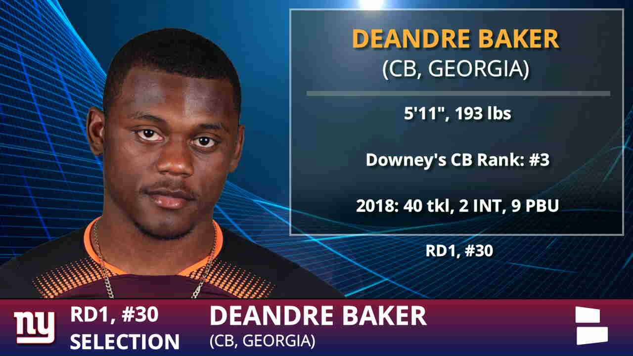 Giants Trade With Seahawks For Pick #30 And Pick CB DeAndre Baker From ...