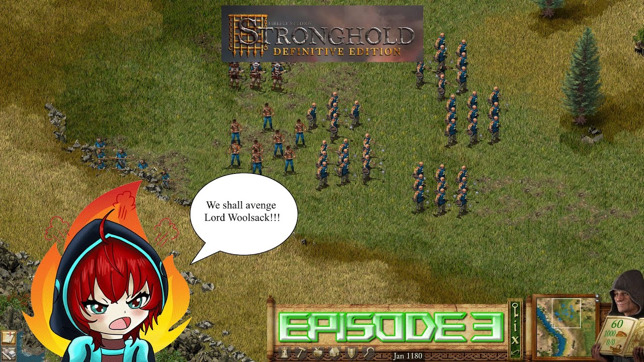 Stronghold Def Edition EP 3 - Snake Hunt and Avengeing Lord Wool Sack ...