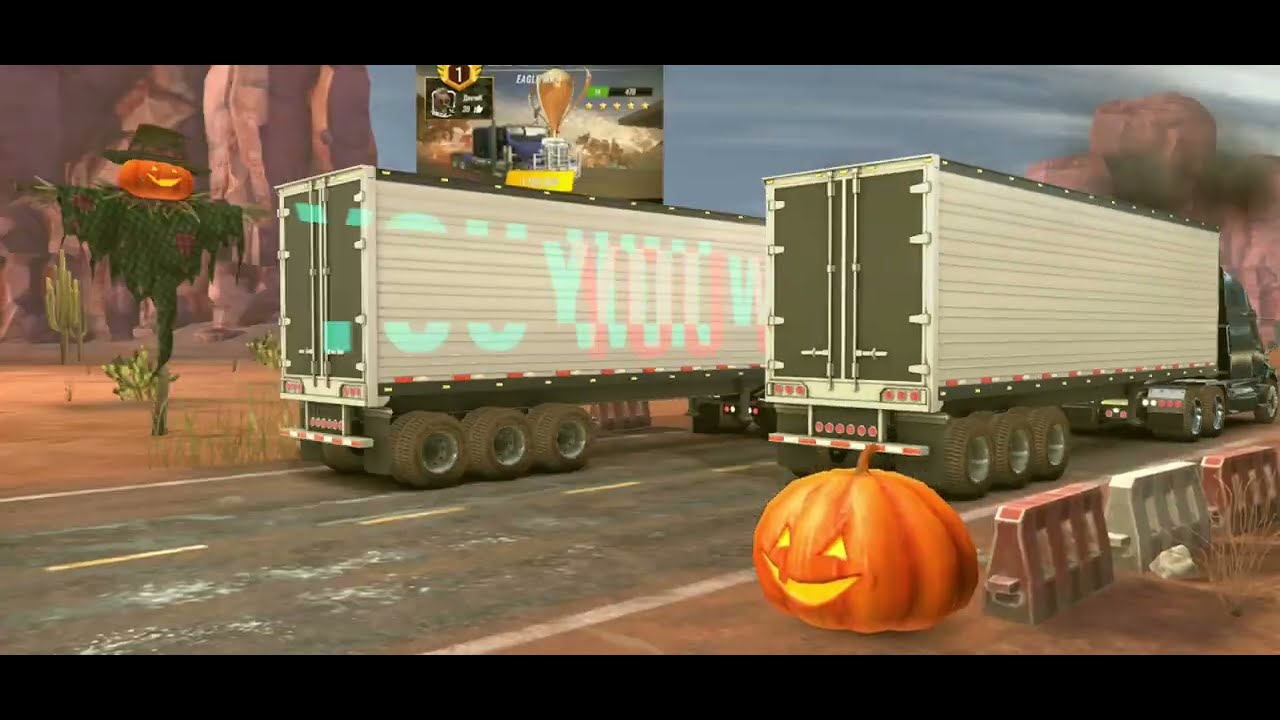 Big Rig Racing. Phantom Mk.4 VS Lone star Mk.4 Drag - YouTube