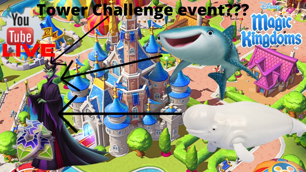 Den Macho Live! Disney Magic Kingdoms Destiny the Whale Shark and ...