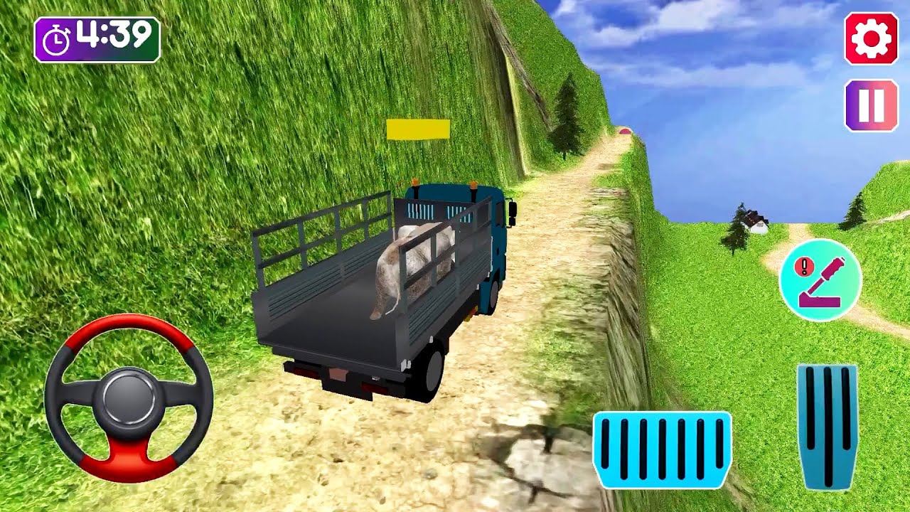 Animal Transporter Offroad Cargo Truck Driving - Zoo Animal Truck ...