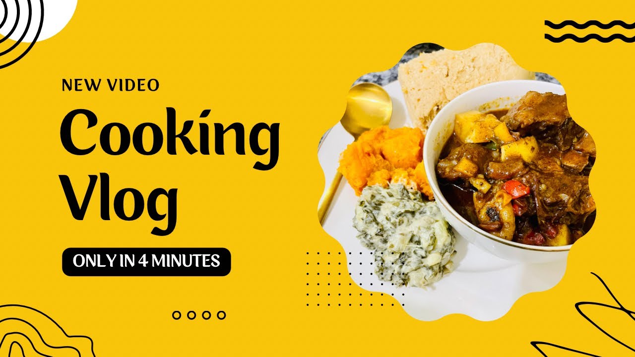 Mini vlog/Cook with me/Sunday Hearty meal/ - YouTube