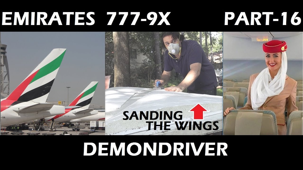 Emirates 777-9X RC Airplane Airliner Build Part-16 - YouTube