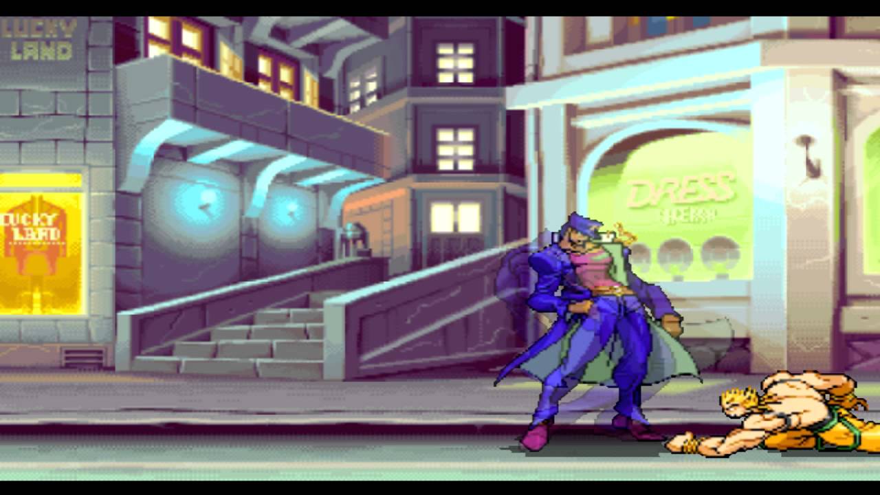 JoJo's Bizarre Adventure Sp Story Gameplay Part 3 (PSX,PsOne ...