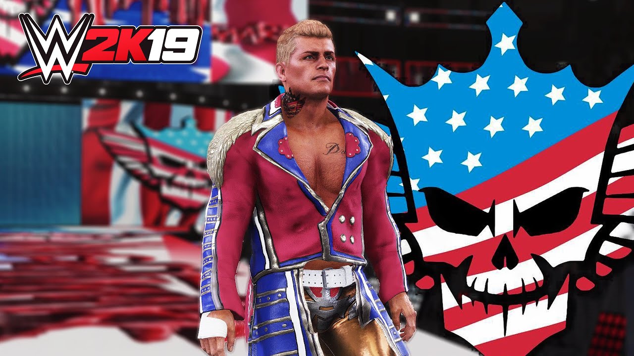 Cody Rhodes WWE 2K19 Mod Showcase w/ Signature & Finisher (WWE 2K22 ...