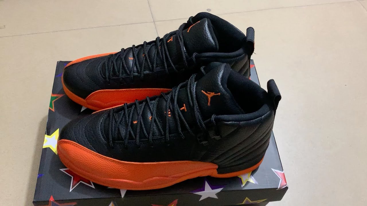 Air Jordan 12 “Brilliant Orange” - YouTube
