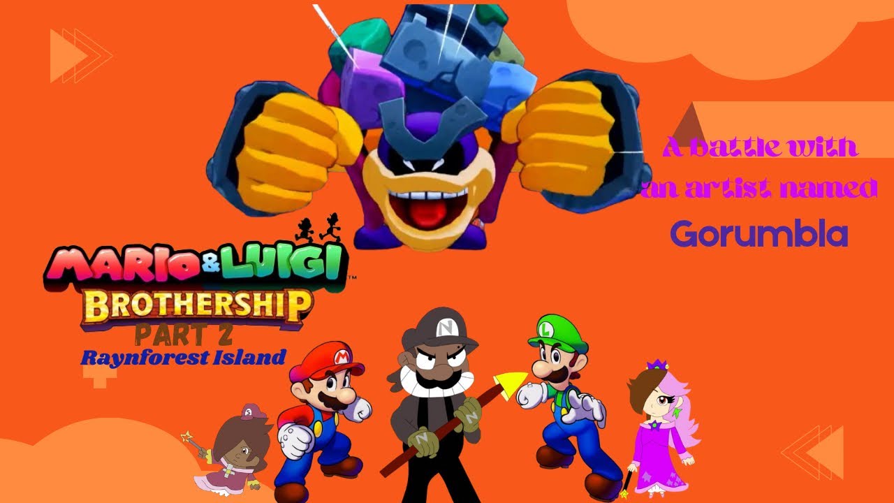 Mario & Luigi Brothership Part 2 RaynForest Island & Battle with an ...
