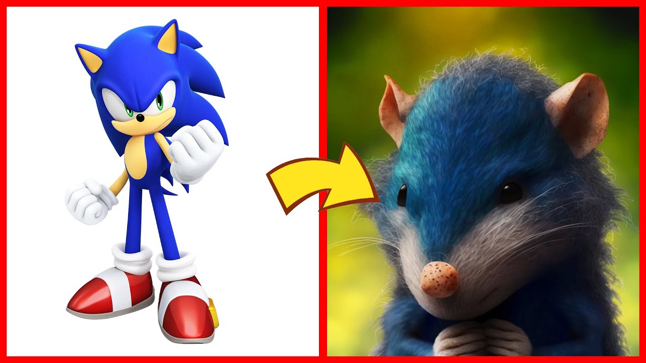 Sonic Mouse Characters