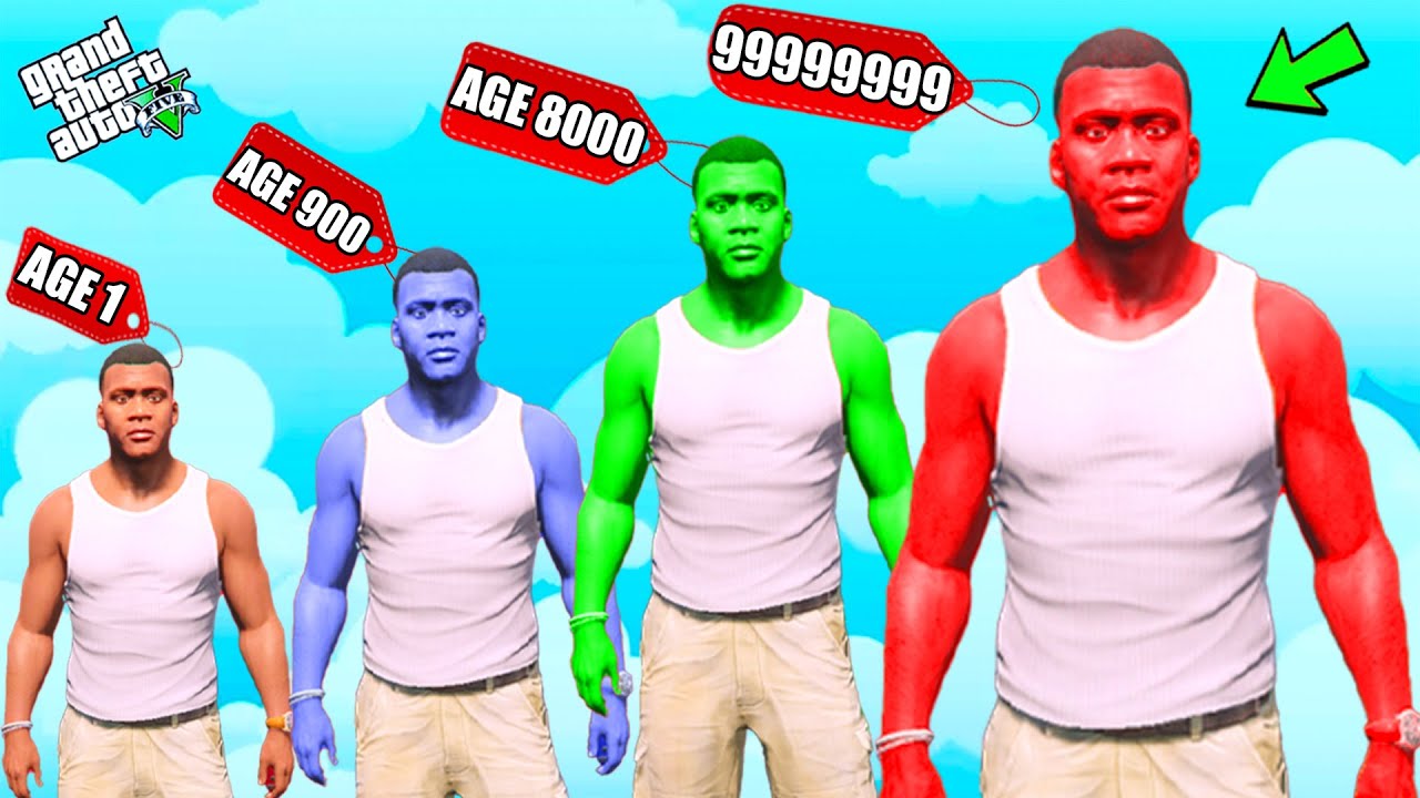 Franklin Upgrading ZERO To GOD FRANKLIN in GTA 5 | GTA 5 AVENGERS - YouTube