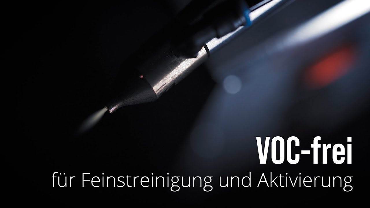 Atmosphärisches Plasma - PlasmaBeam Mini - Diener electronic - YouTube