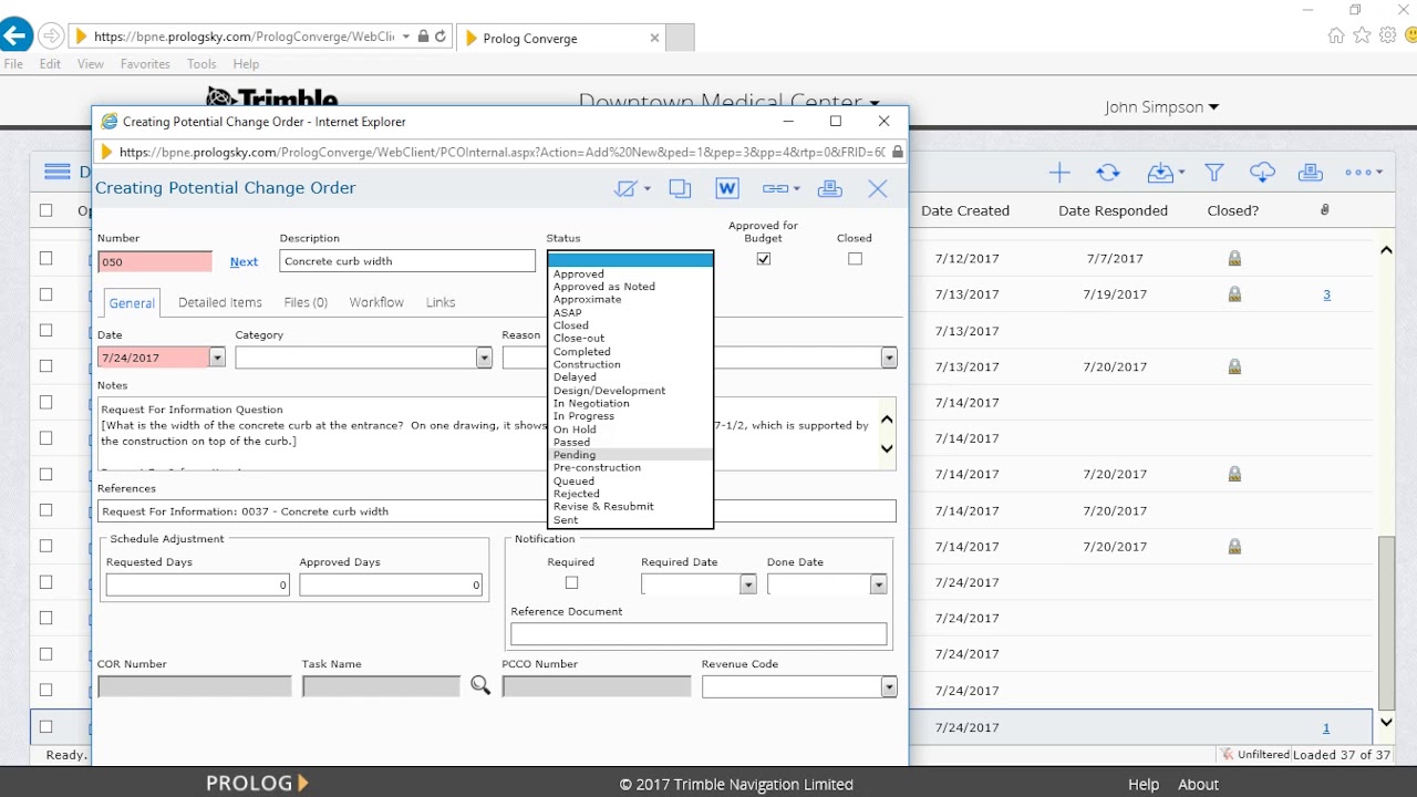 How to Convert a Request for Information (RFI) to a Potential Change ...