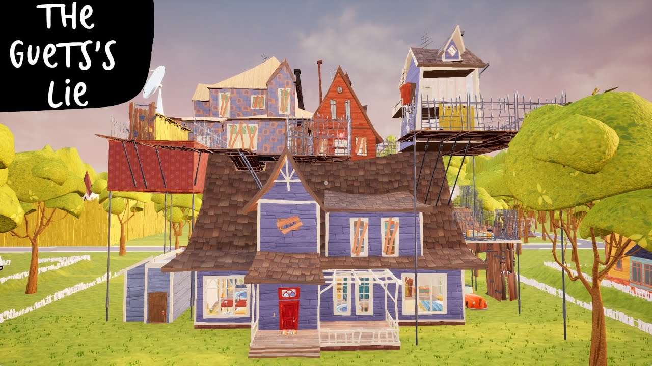 The Guets's Lie -Hello Neighbor mod kit - YouTube