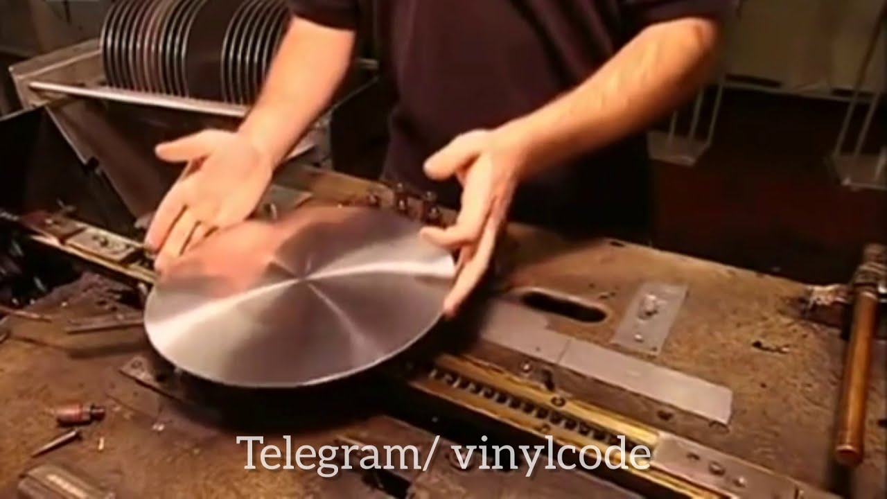 ПЛАСТИНКИ. Как делают лаковый диск \ manufacture of lacquer disc for ...