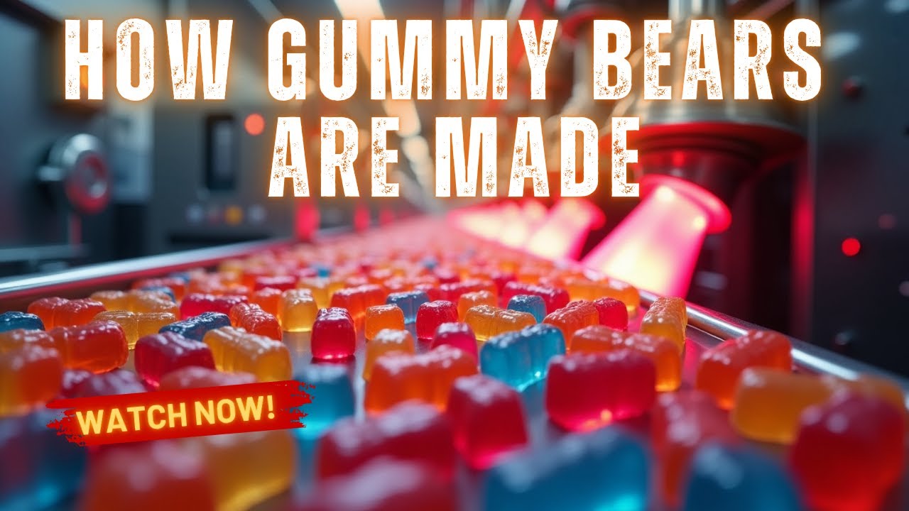 How It’s Made: Gummy Bears Factory 🐻 - YouTube