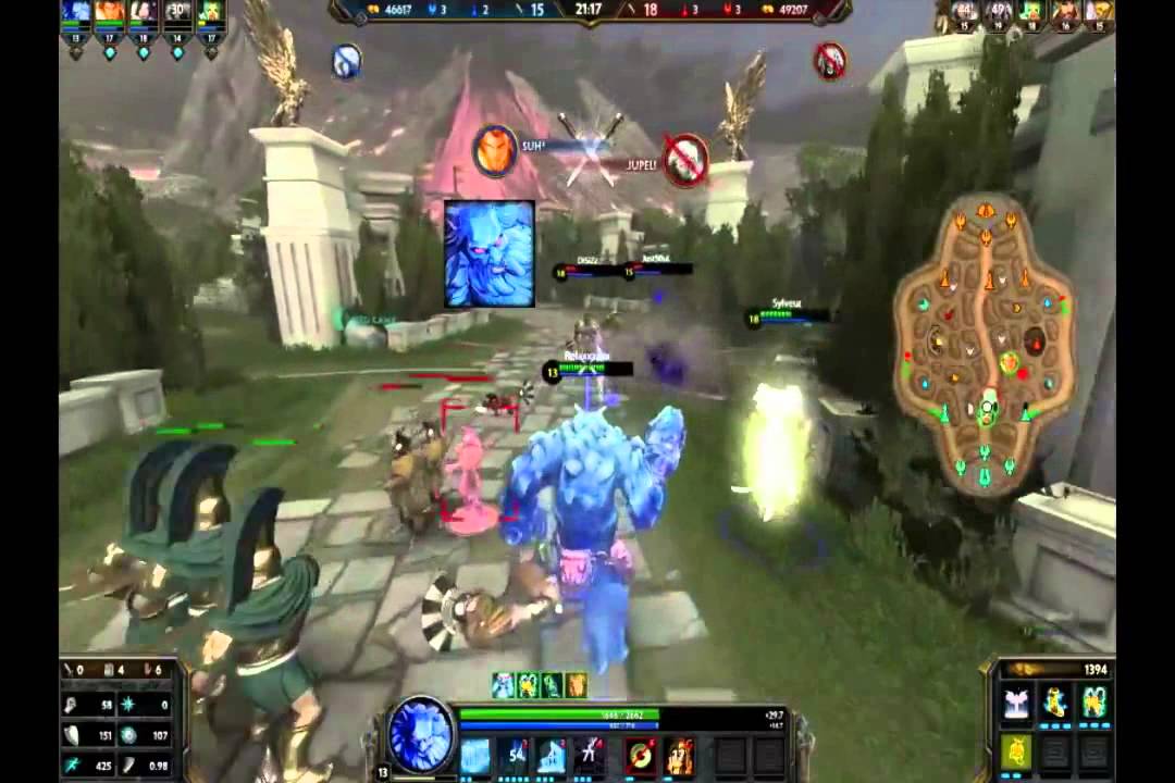 Les Bases de Smite - les différents rôles des Dieux - YouTube