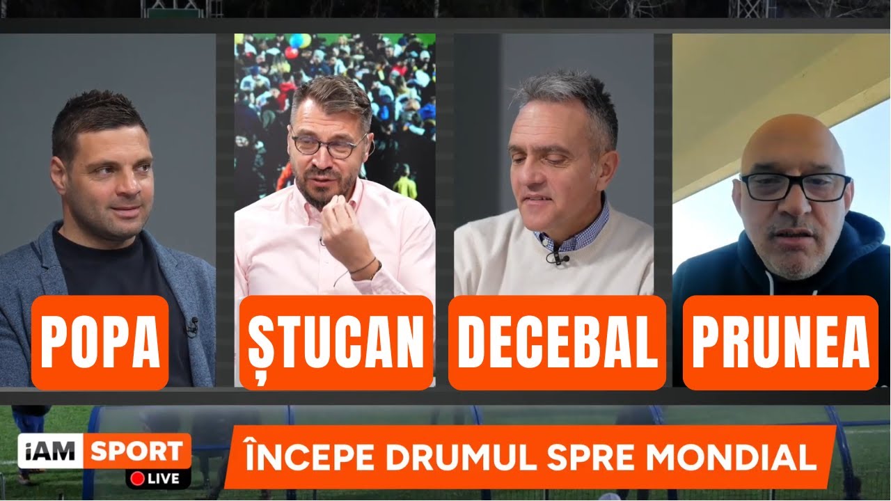 iAMsport LIVE - 21 martie | Începe drumul spre Mondial - YouTube