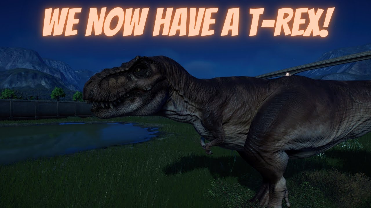 We Now Have a T Rex! - JWE2 Spinwheel Park Ep 3 - YouTube