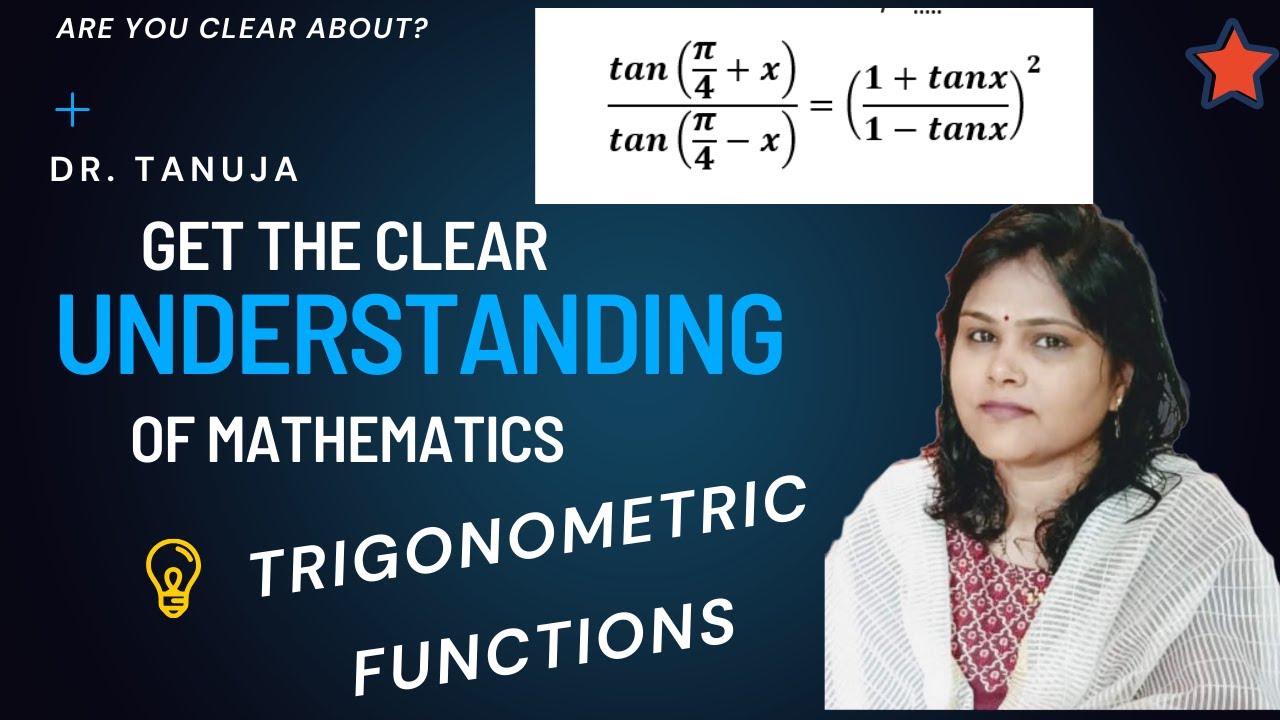 Tan pi 4 x tan pi 4 x 1 tanx 1 tanx 2 TRIGONOMETRIC FUNCTIONS YouTube