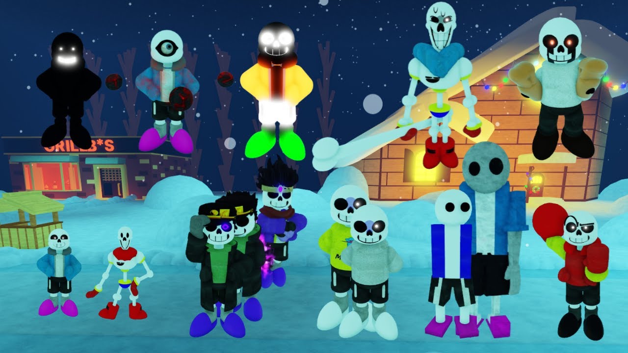 undertale weird multiverse 2.0 showcase all secret characters ft. inf ...