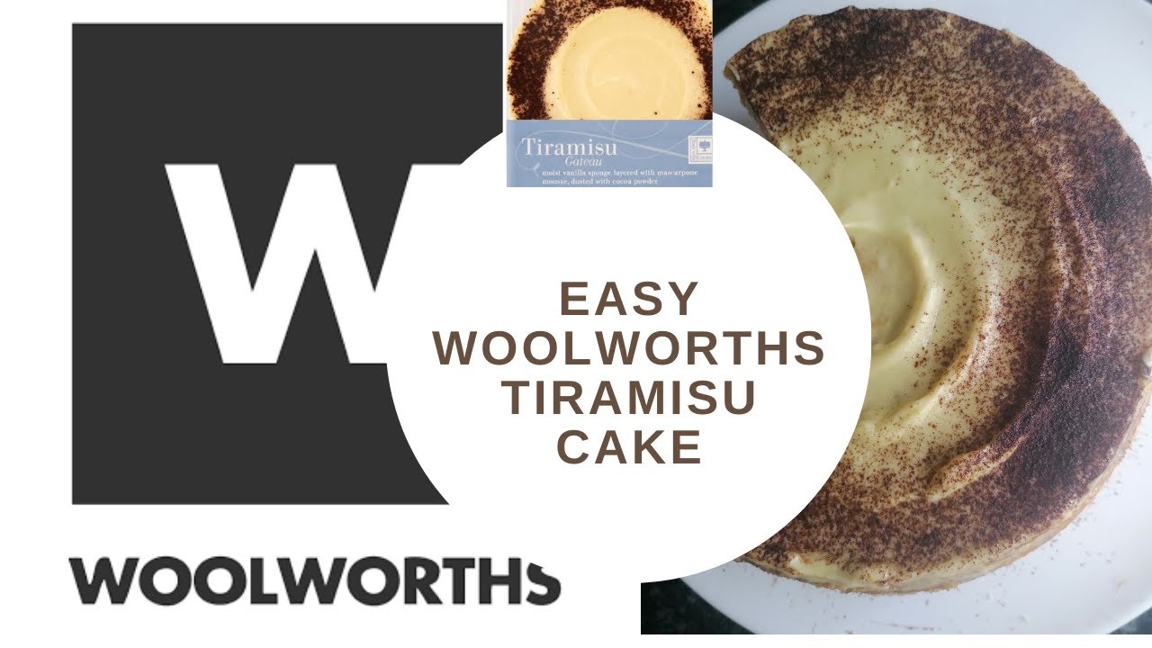 How To Make WOOLWORTHS TIRAMISU CAKE AT Home|Easy Recreation| South ...
